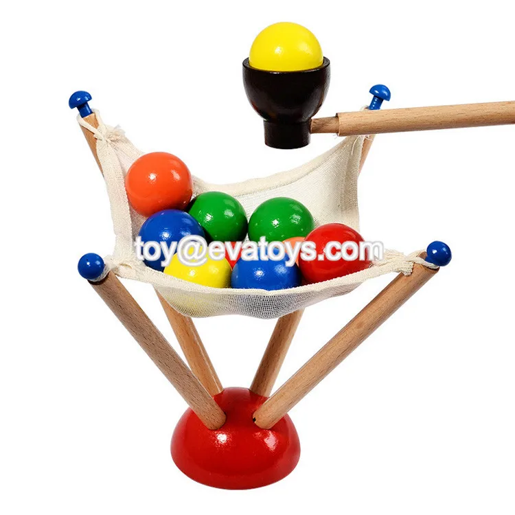 Educational Toys Exercise Hand Flexibility Games Wooden Ball Game For ...