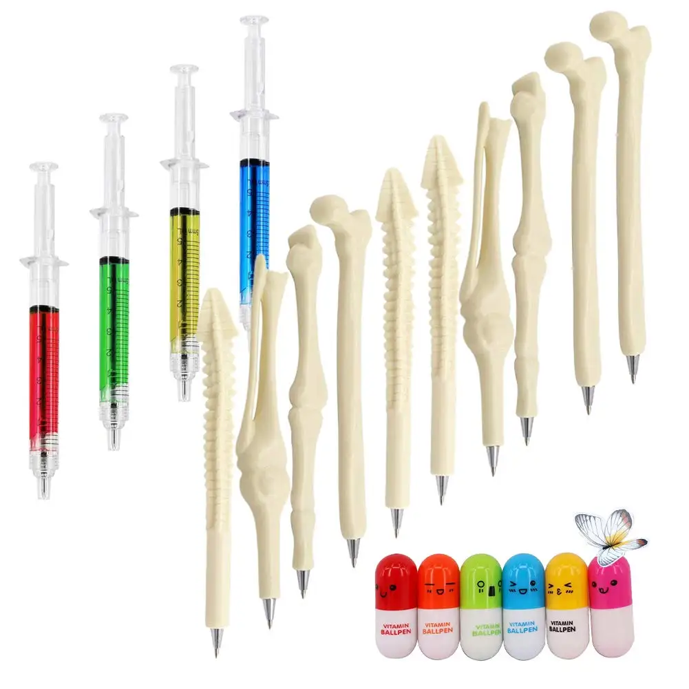 Medical School Student Use Cartoon Bones Pen Promotional Novelty Skull ...