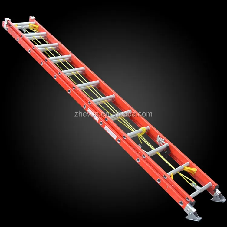 Electric Insulated Fiberglass Extension Telescopic Ladder - Buy Folding ...