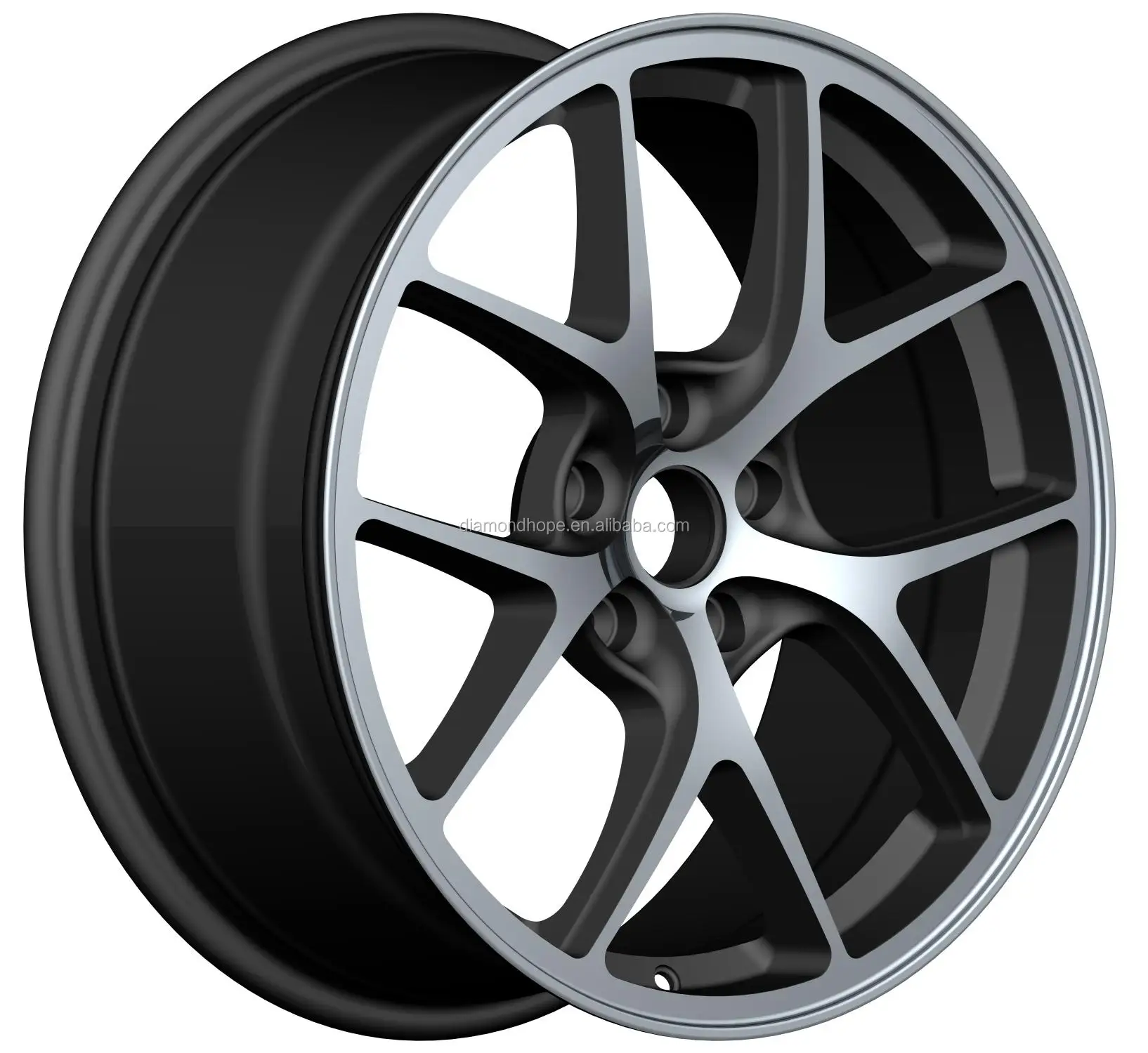 Hot Sale New Style 13 Inch Sport Alloy Wheel Rim 5 Hole Pcd 108-120 (zw ...