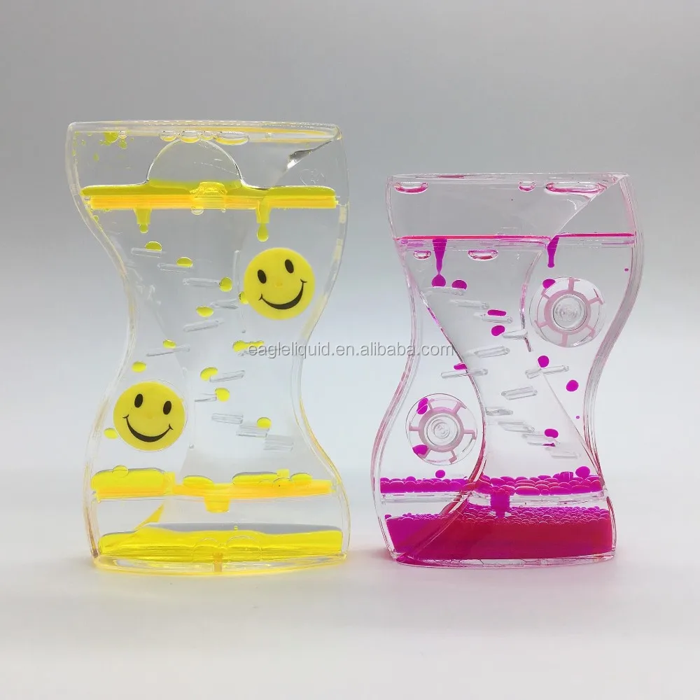 Liquid Motion Timer Double Wheels Oil Bubble For Children 3 Models ...