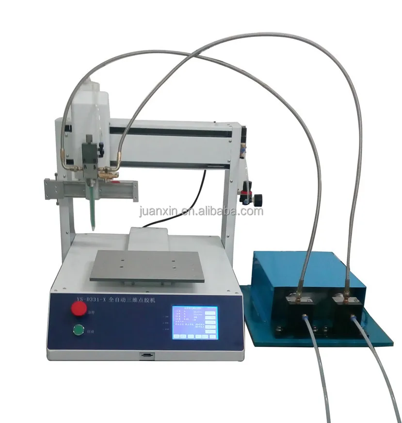 Desktop Automatic Epoxy Resin Doming Machine/ab Glue Dispenser Robot ...