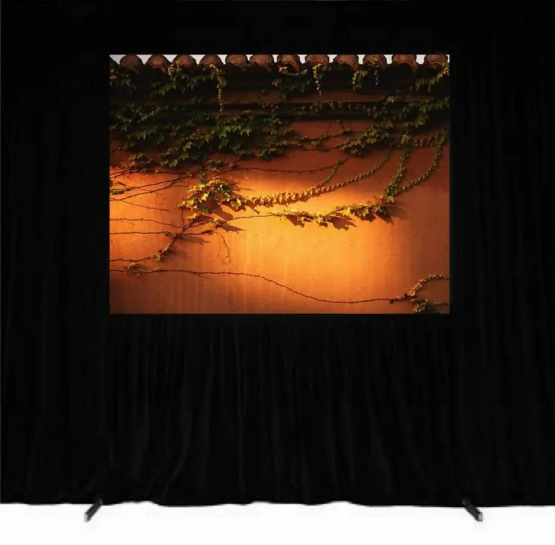 100"200 300" 400" Inch Projector Screen Portable Fast Fold Projector ...