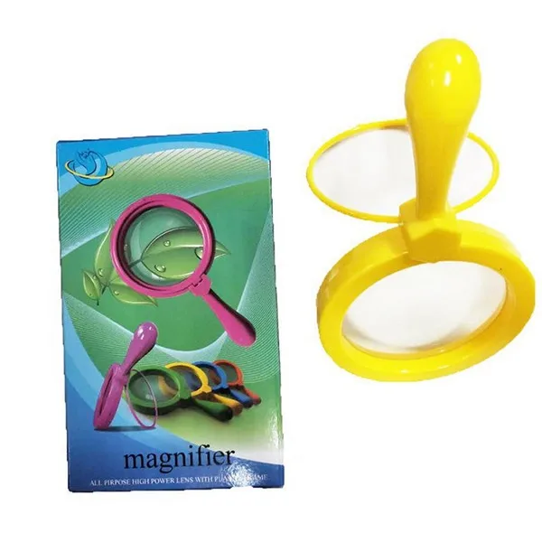 Nueva Lupa de Plástico para Niños, Juguete de Plástico Colorido, Lupa ...