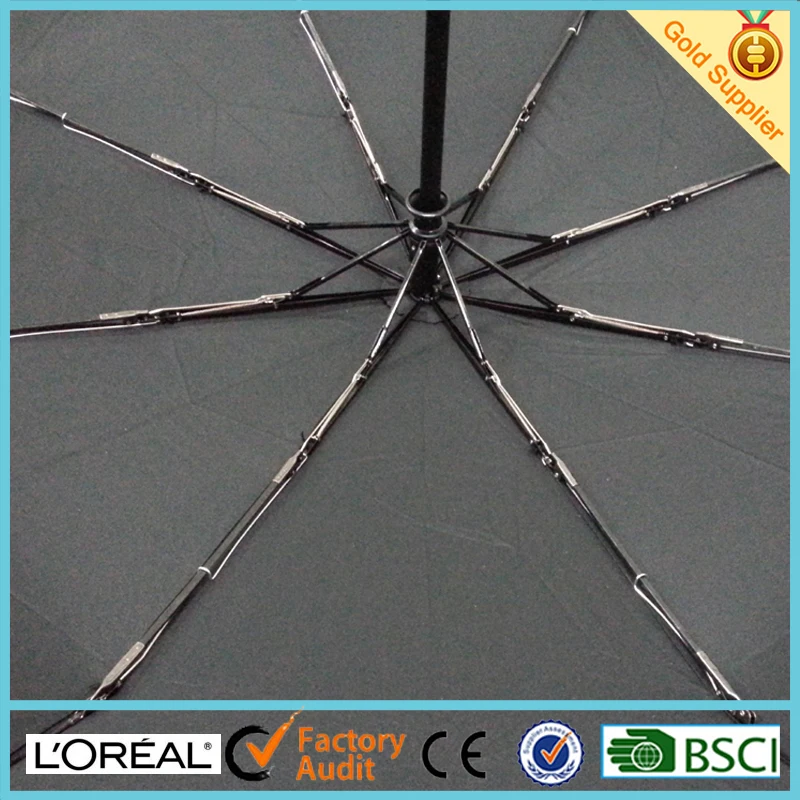 High Quality Fold Umbrella With Leather Coated Handle Umbrella By ...