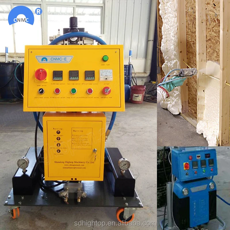 Polyuréthane de pulvérisation de mousse isolation machine pour vente ...