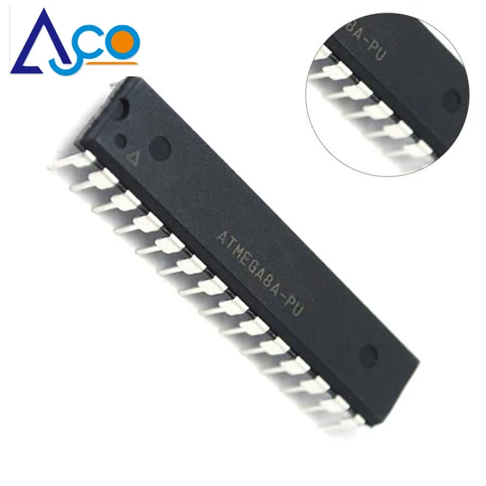 Atmega328p Microcontroller Ic 8-bit Atmega328p-pu Electronic Components ...