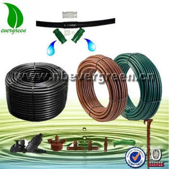 Irrigation Drip Line With Pressure Compensating Emitter - Buy Drip ...
