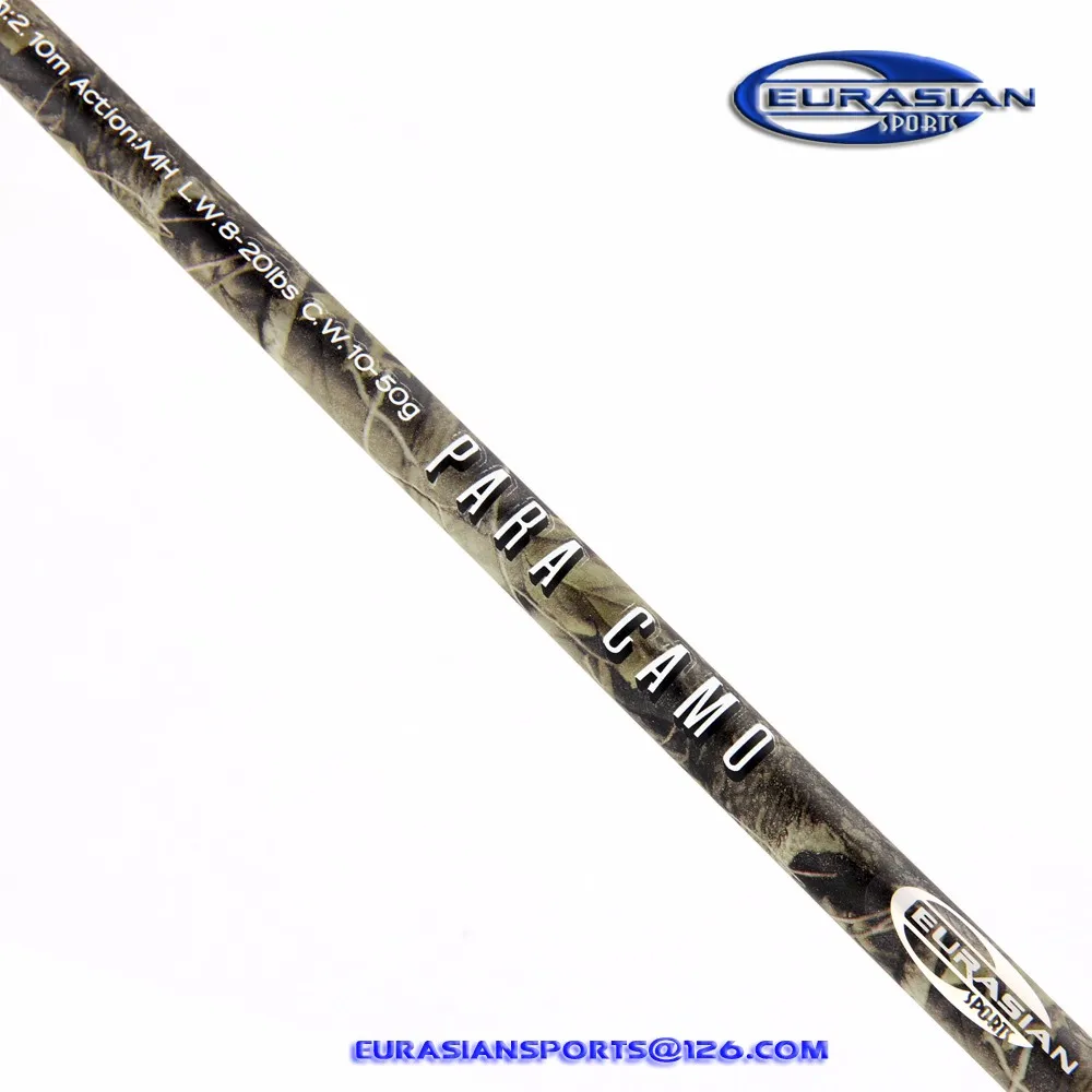 Para Camo Rod 2.10m 10-50g 2 Sections Usa Oak Disruptive Pattern Carbon ...