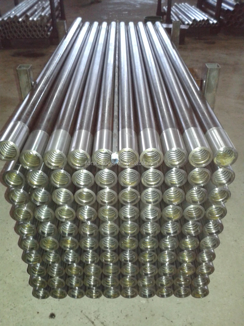 42/50/60 Mm Drill Pipes & Drill Rods 1.5m/3.0m Length - Buy Drill Rods ...