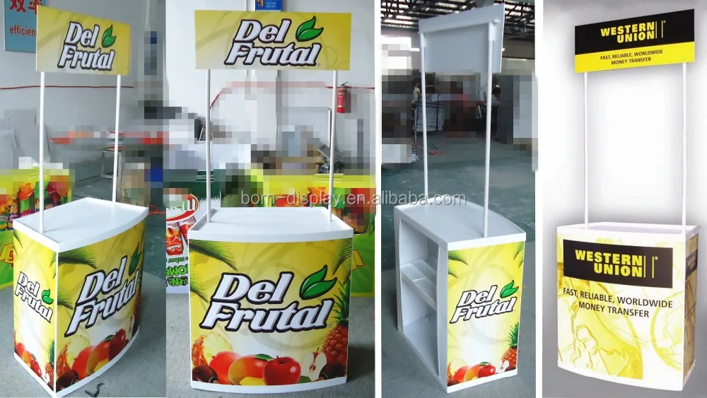 Sample Demo Promotion Abs Plastic Stand Supermarket Tasting Stall Table ...
