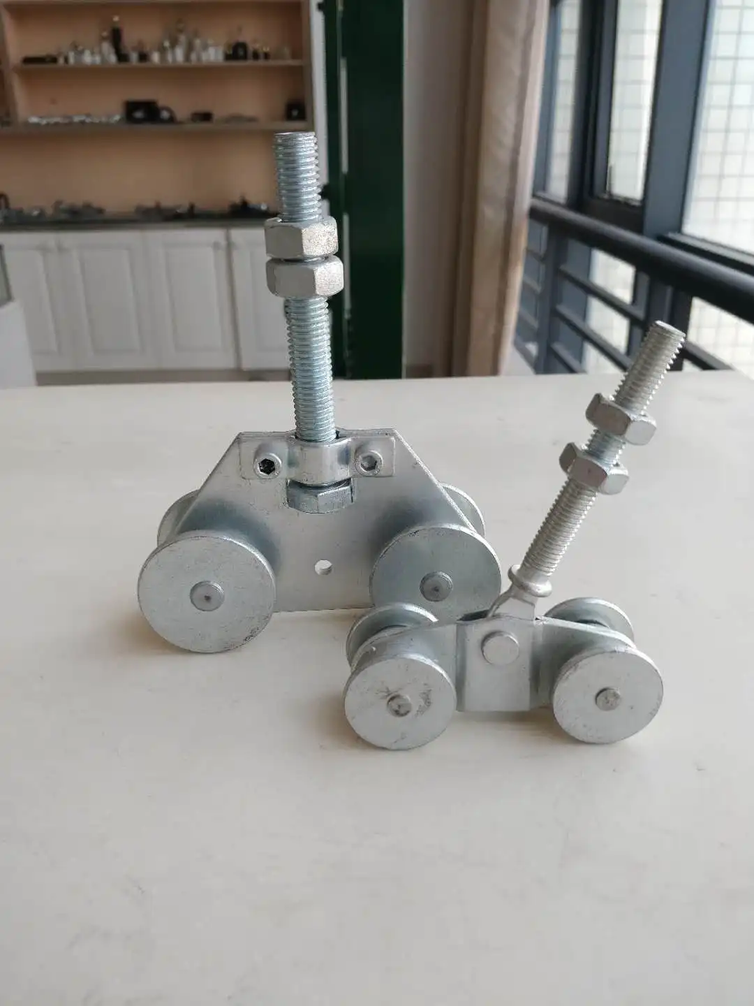 Steel Rail Hanging Trolley Wheel - Durable & Efficient