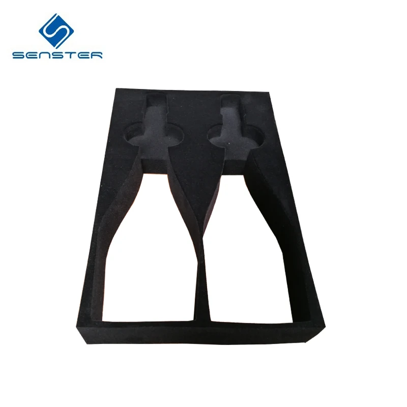 Velvet Eva Foam Sheet Insert Velvet Covered Foam Packing Box Insert For ...