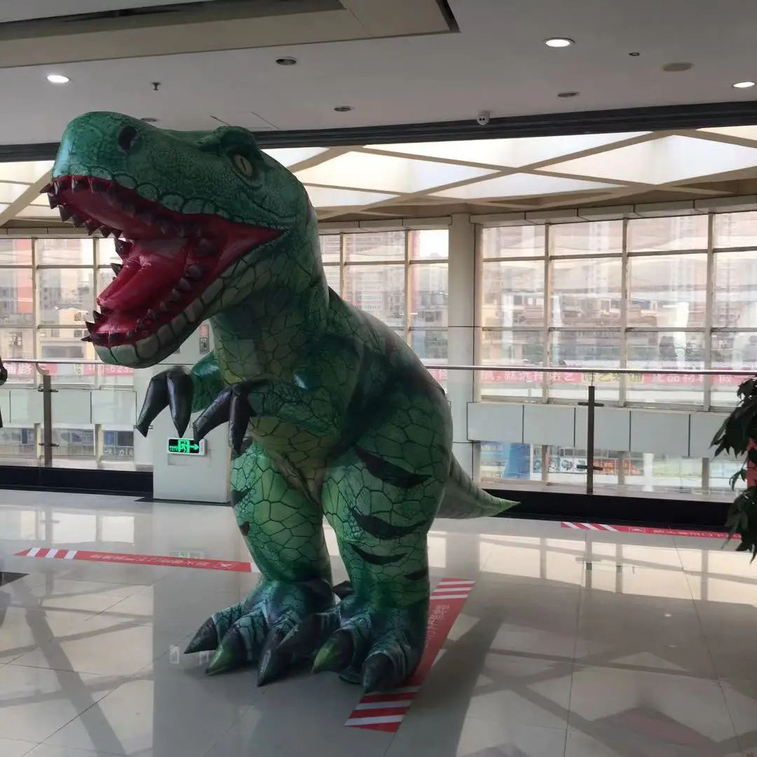 Realistic Adult Giant Life Size Inflatable Dinosaur T-Rex Costume