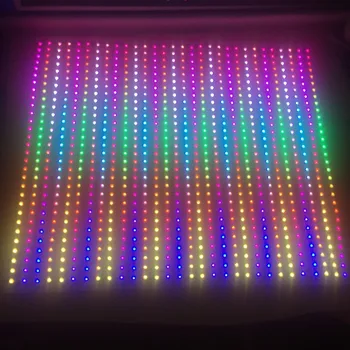 30*30 Pixels Rgb Full Color Apa102c Flexible Led Pixel Panel Light Dc5v ...