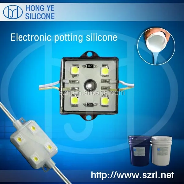 Silicone Rubber For Electronic Encapsulation Led Module - Buy Silicone ...