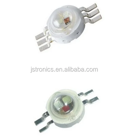 Epileds 38mil 3*1w Cuadrado Rgb Led 6 Patas,Alta Potencia Rgb Led - Buy ...