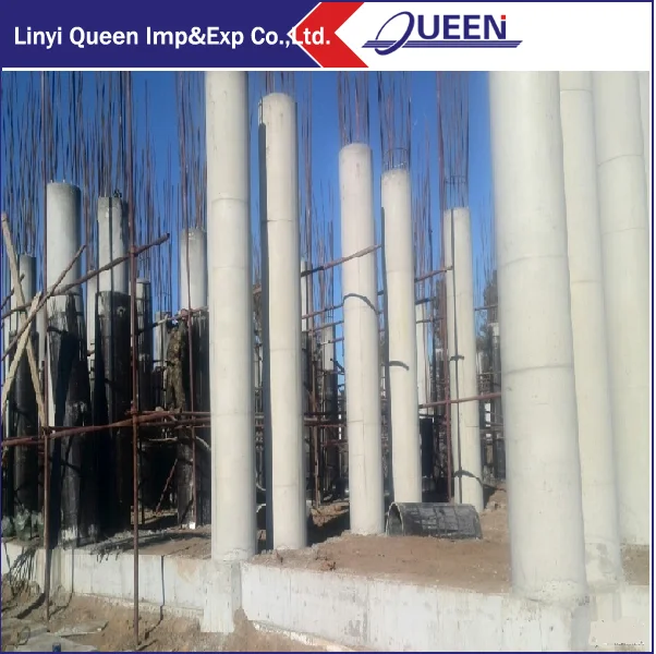 Cardboard Formwork Tubes Cardboard Column Forms Concrete Columns Forms ...