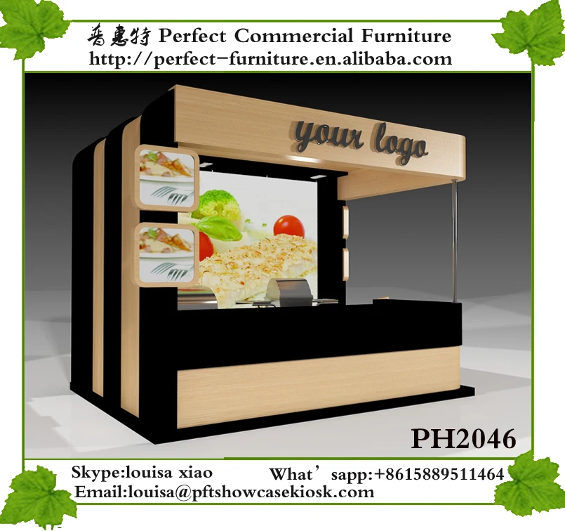 Free Design Mobile Potato Spring Kiosks Wooden Coffee Kiosk For Sale ...