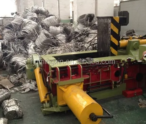 Scrap Metal Chip Compactor Compressor Baling Press Machine - Buy Scrap ...