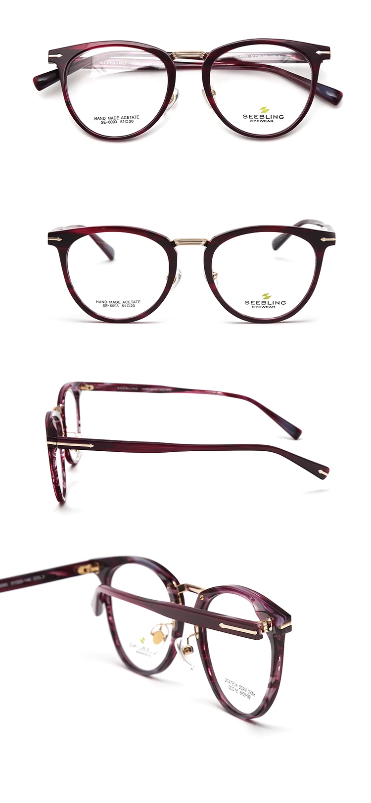Shop Designer Eyeglass Frames Acetate Frame Eyewear 2019