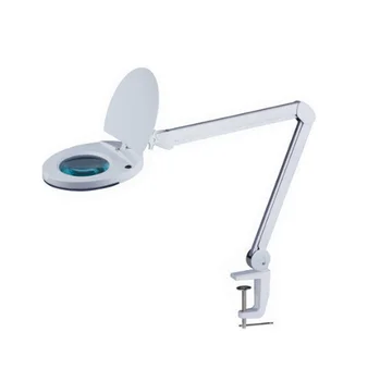 Table Desk Clamp Mount Magnifying Lamp Optical Glass Led Magnifying ...