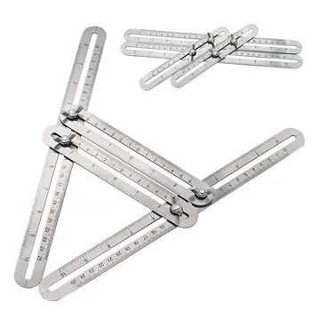 Stainless Steel Multi Angle Measuring Folding Ruler - Buy Steel Multi ...