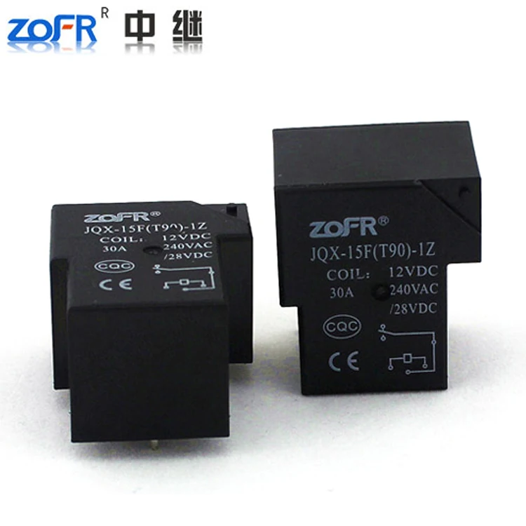 Pcb Relay 6pin 1c 30a 12v T90 Relay - Buy T90 Relay,30a Relay,1c Relay ...