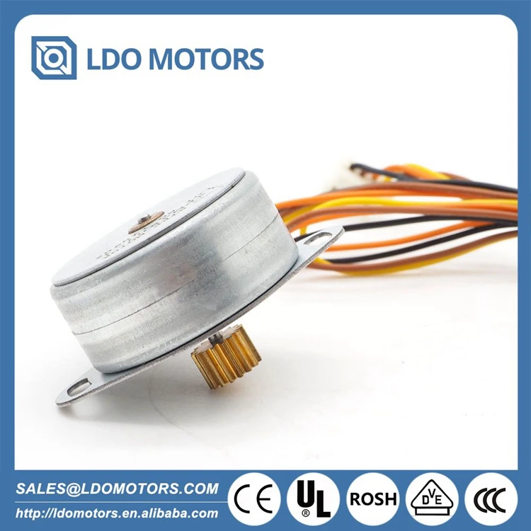 35 Pm Stepper Motor With Gears For Door Lock - Buy Pm Stepper Motor ...