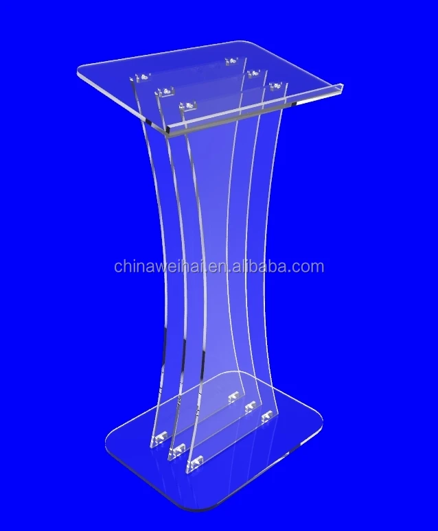 Cruz Transparente De Acrlico - Durable Y Estilizada