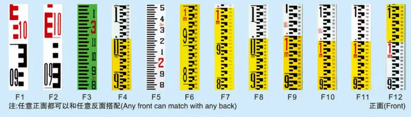 5m Leveling Staff - Buy 5m Leveling Staff Aluminum Leveling Staff ...