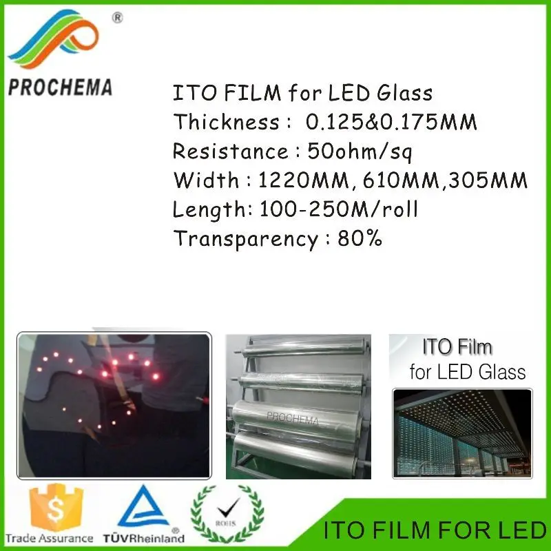 Conductive Indium Tin Oxide ITO Film Price ITO PET FILM Manufacturer ...