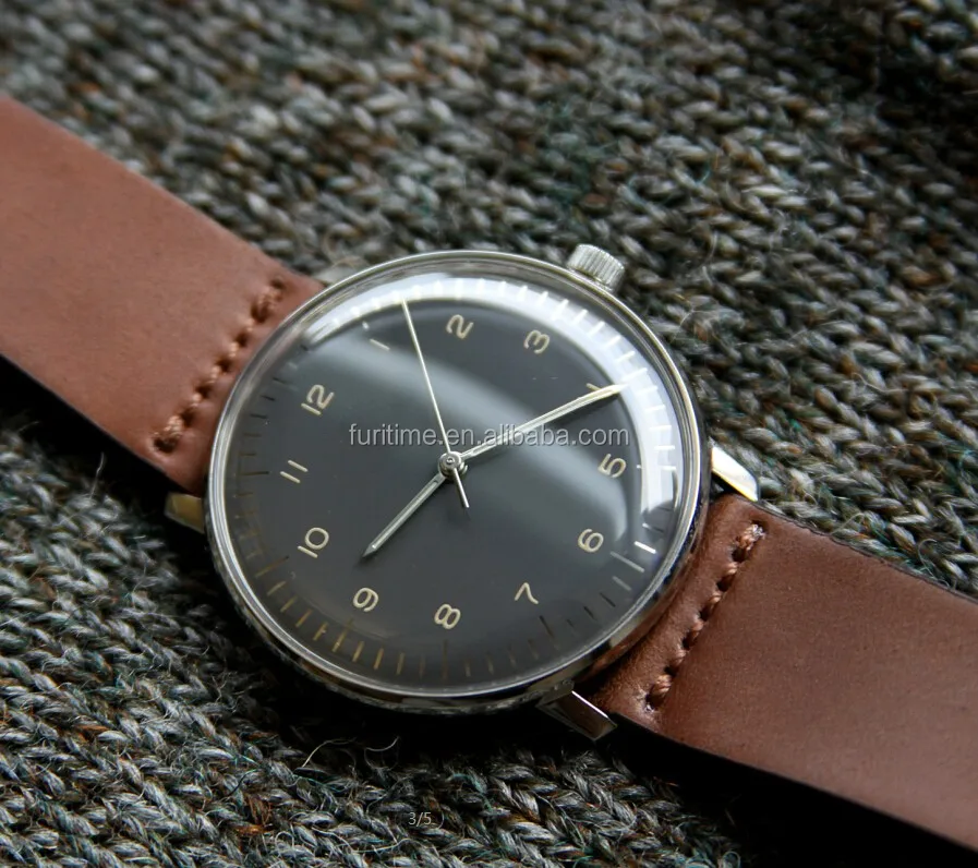 Slim Stone Quartz Sport Watch For Men's Wrist Leather Watches With ...