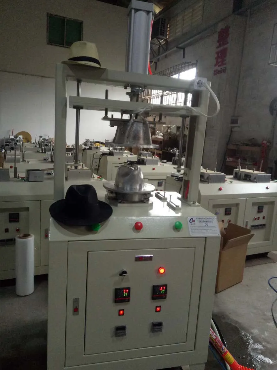 Automatic Hat Ironing Machine - Efficient Hat Blocking