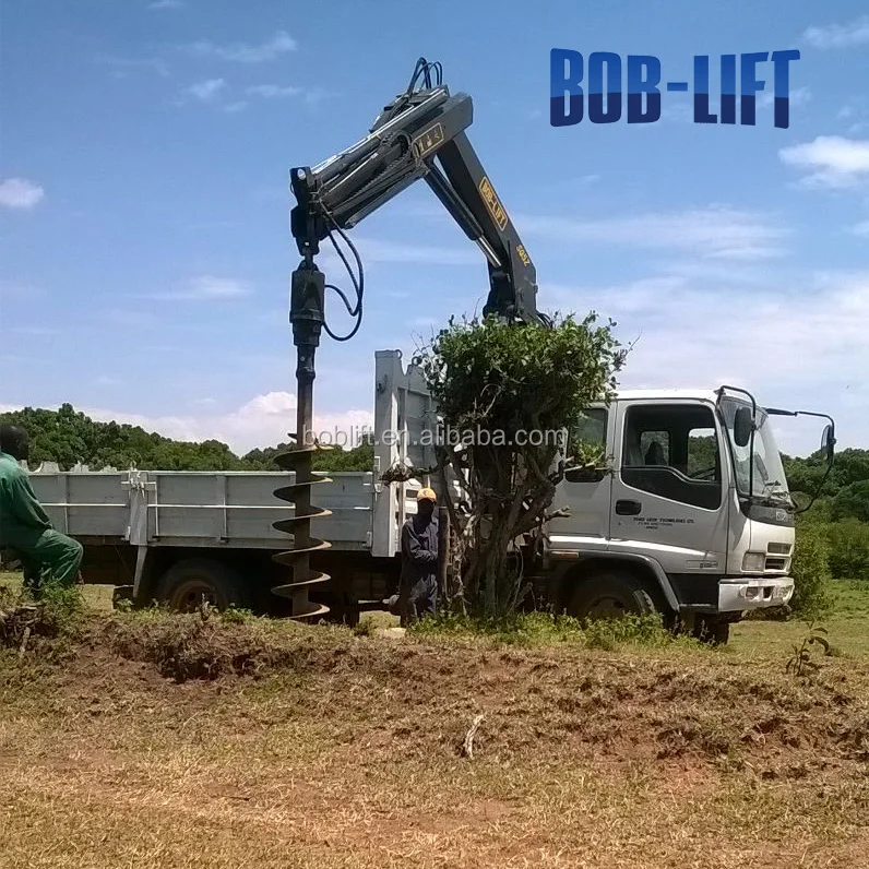 Truck Mounted Auger Crane Drilling Machine For Sale - Buy Truck Mounted ...