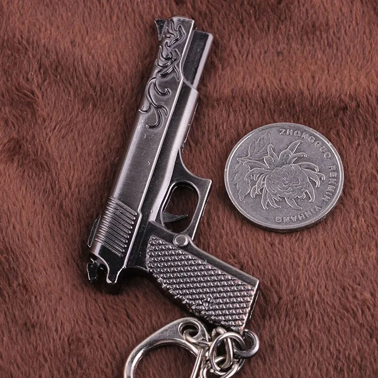 Hot Selling Mini Metal Gun Keychain - Buy Gun Keychain,Metal Gun ...