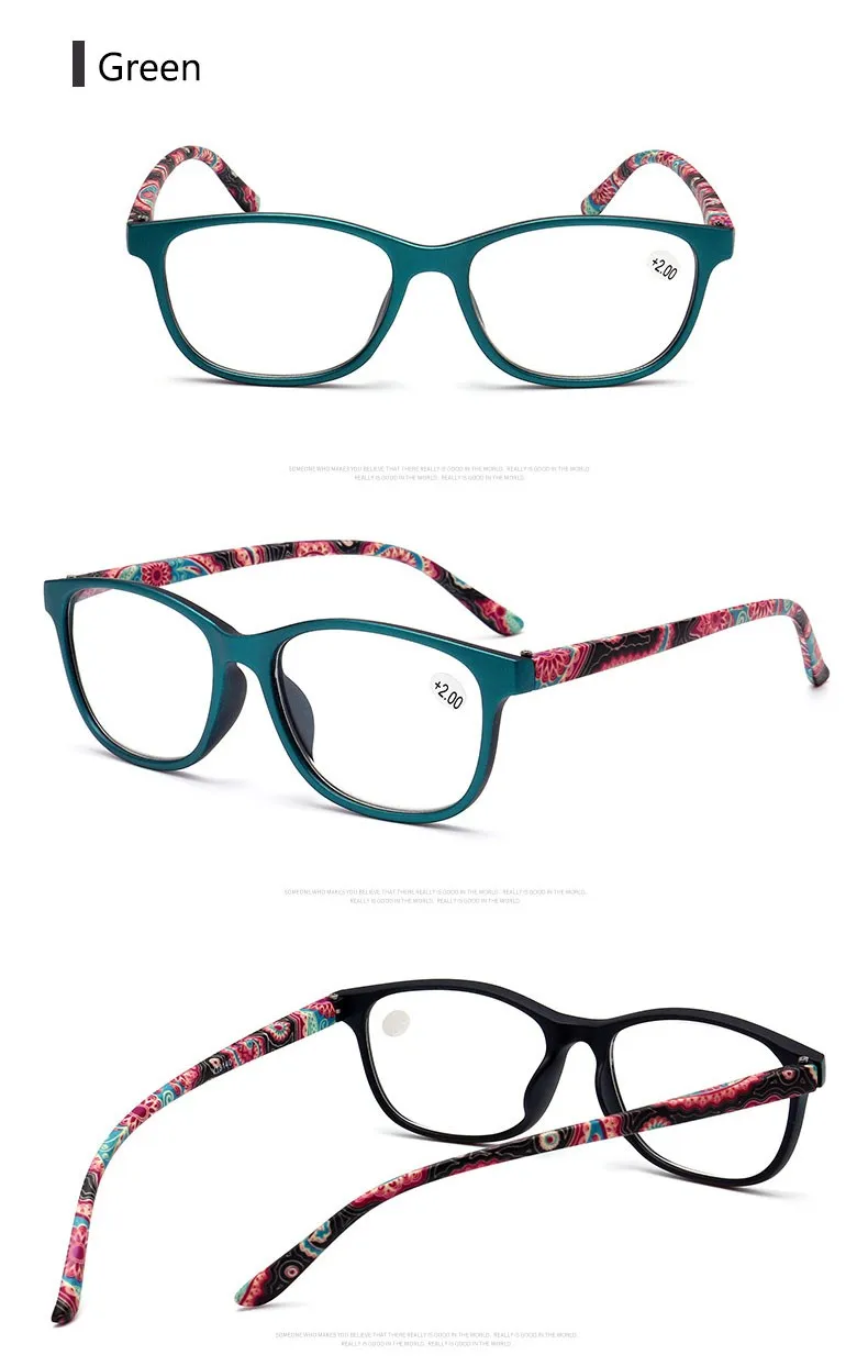 Adjustable Smart Reading Glasses for Women - Pattern Design