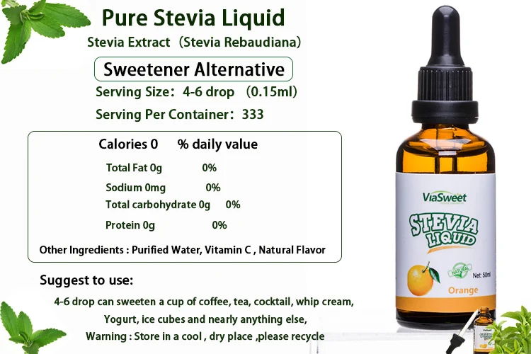 Factory Supply Natural Healthy Sweetener Steviol Glycosides Stevia ...