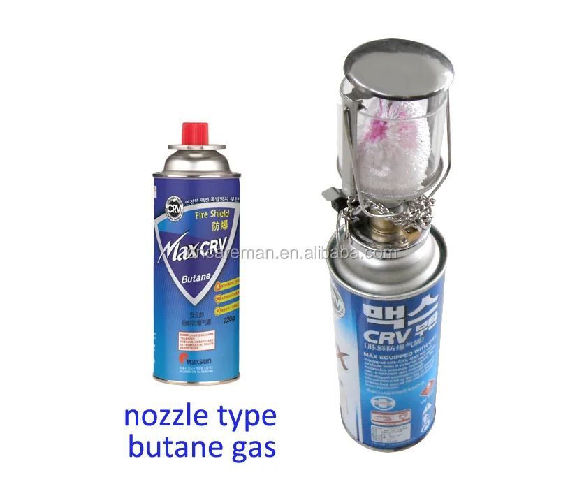 Mini Portable Camping Gas Lamp - Efficient Butane Cartridge