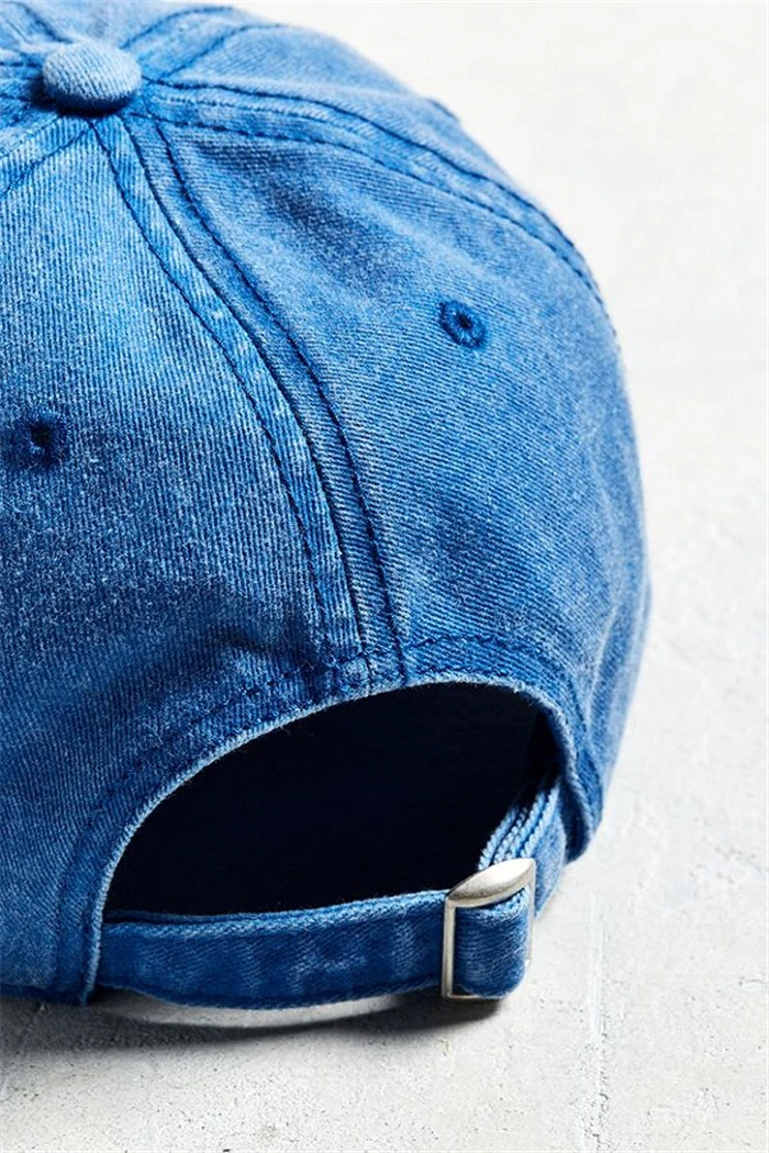 100 Twill Cotton Navy Blue Dad Hat - Custom Embroidery