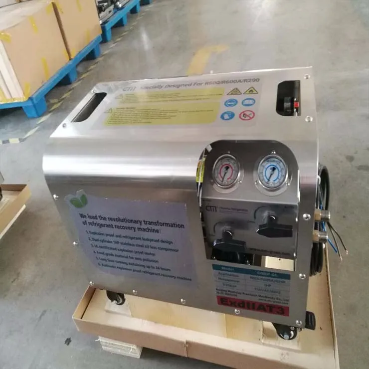 Freezer Repair Tool R600a Refrigerant Recovery Unit With Low Pressure ...