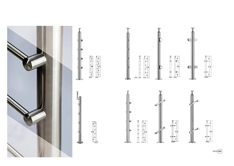 Balustrade Posts/fence Stainless Steel Posts - Buy Stainless Steel ...