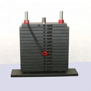 150lb Selectorized Weight Stack /15 10lb. Plates For A Selectorized ...