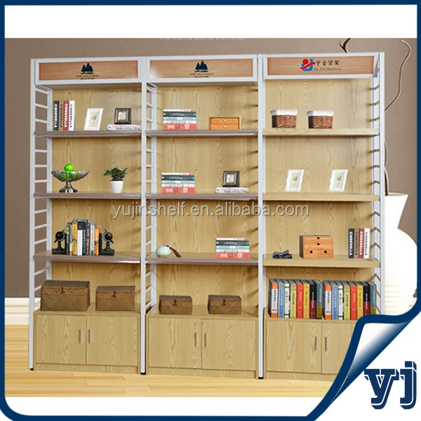 Yujin Factory Light Duty Metal Wood Snack Shop Display Racks With Cheap ...