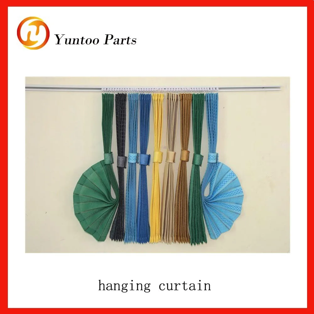 Bus Hanging Rail Curtain Using Cotton Material And Fabric Material ...
