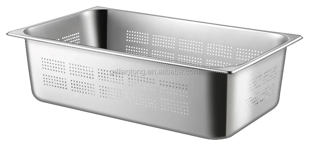 Stainless Steel 1/1size Perforated Gastronorm Pan Gn Pan With Hole ...