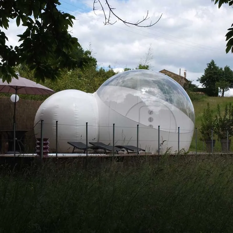 Portable Outdoor Inflatable Bubble Rooms Inflatable Transparent Bubble ...