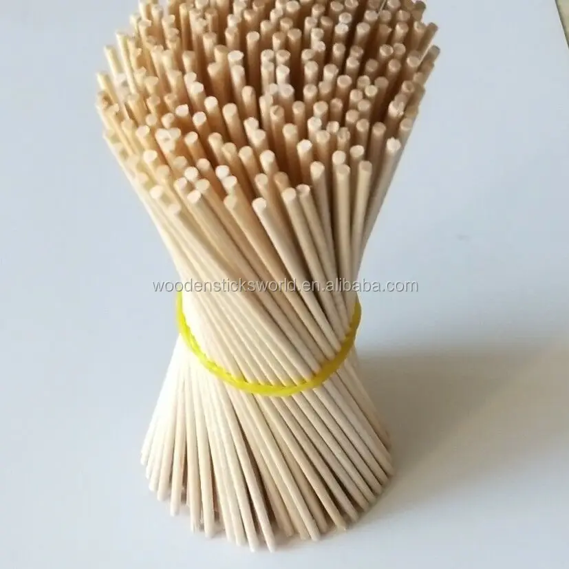 Round Wooden Craft Sticks/wooden Circle Dowel/wooden Ice Cream Sticks ...