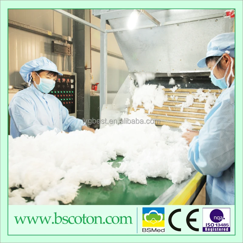 High Quality Organic Cotton Fiber,Bleached Organic Cotton Fiber,Made By ...