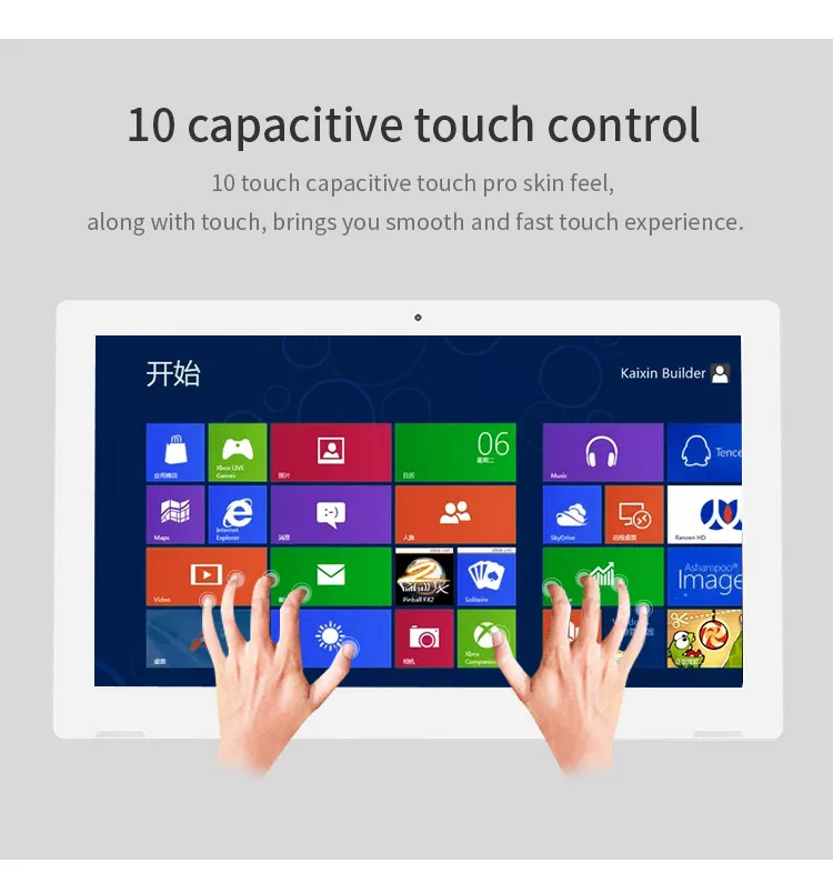 15.6 Inch High Resolution 1920*1080 Android Tablet Pc With Capacitive ...